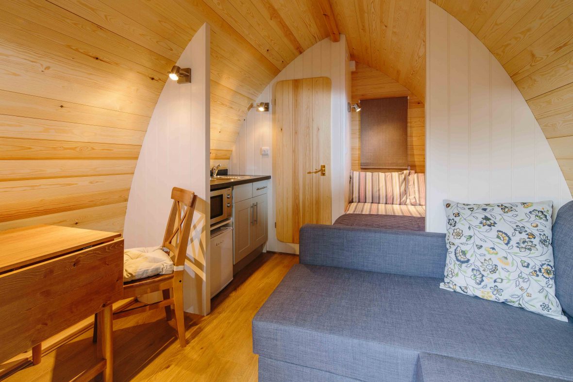 Pods & mega pods - Langstone Manor